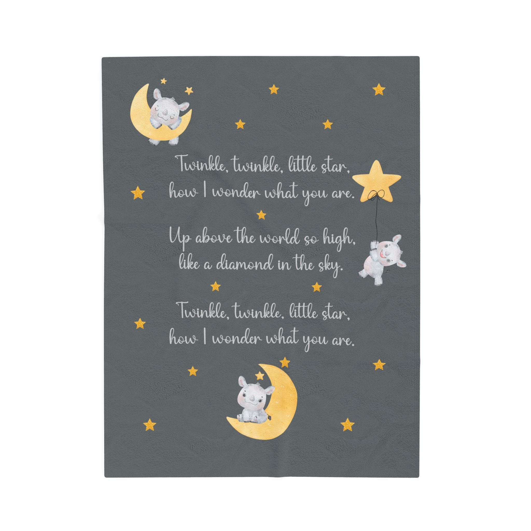 Twinkle, Twinkle, Little Star - Baby Blanket – Grumpy Uncle Apparel
